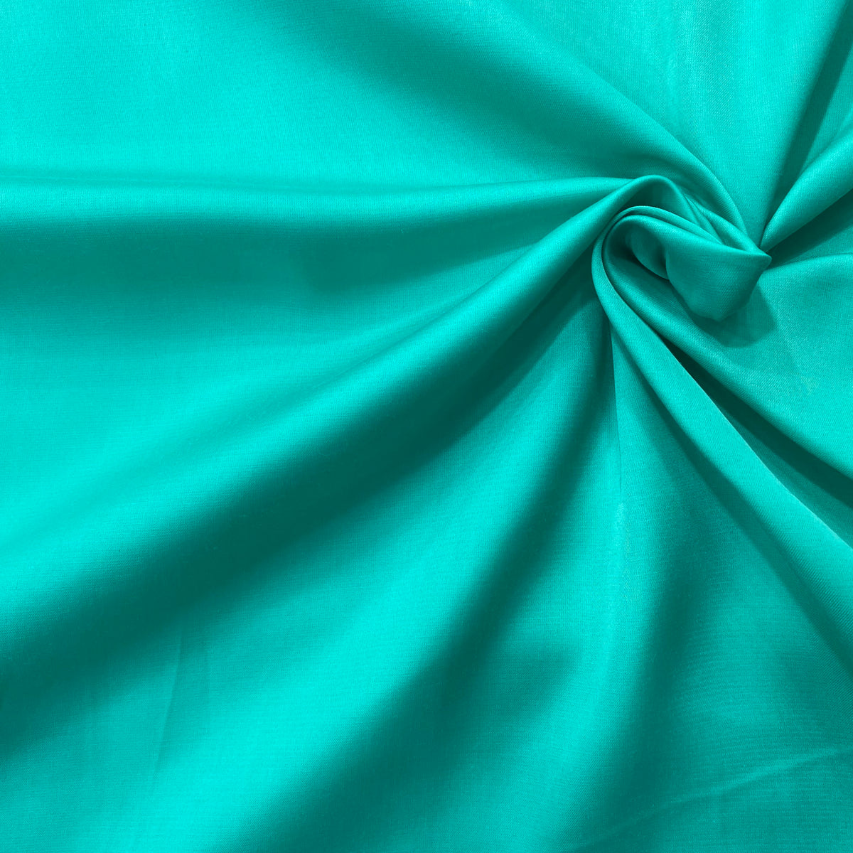 Neon blue modal satin fabric - 44 width per meter price – indiefabstore