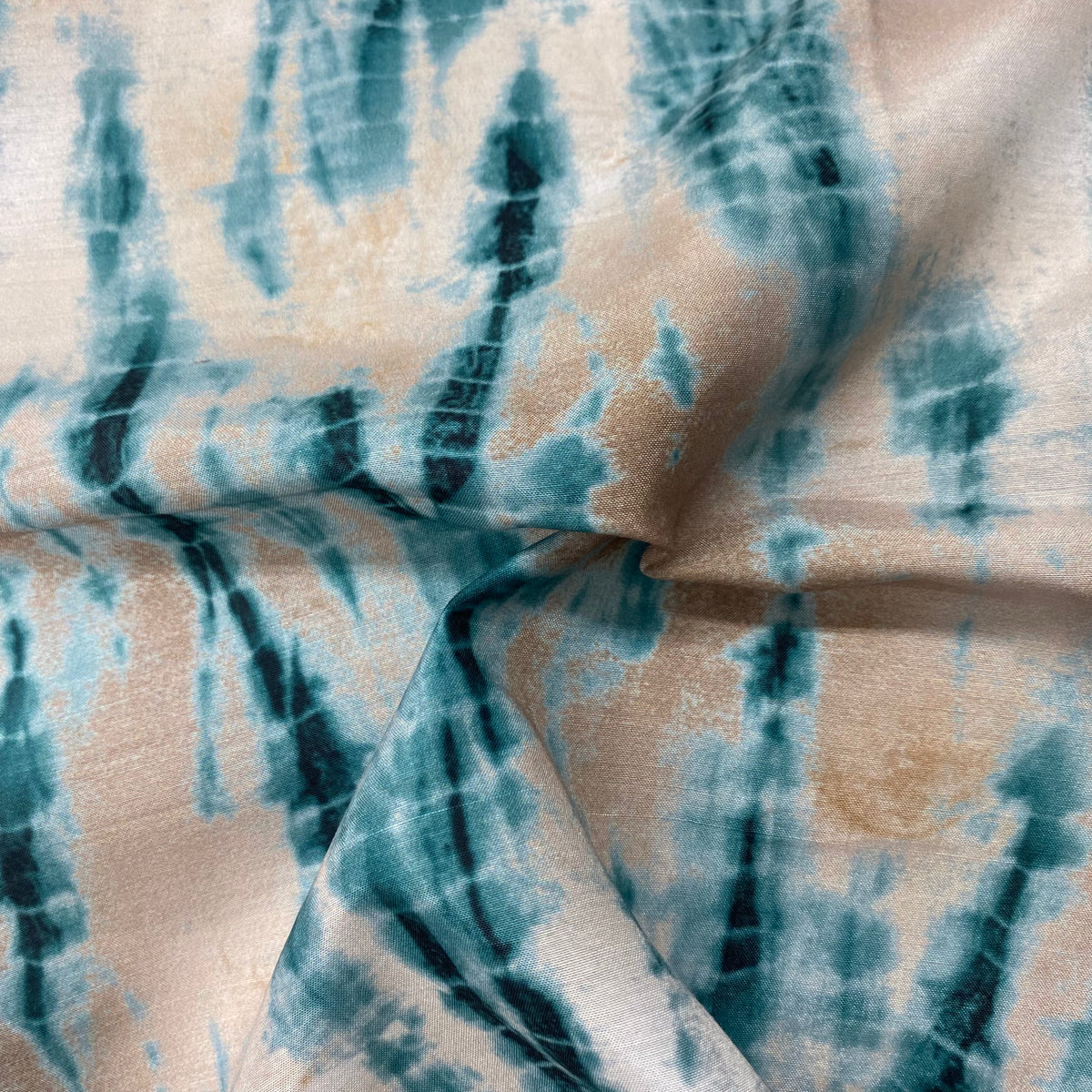 1.25 meter Rich Satin tye and dye print – indiefabstore